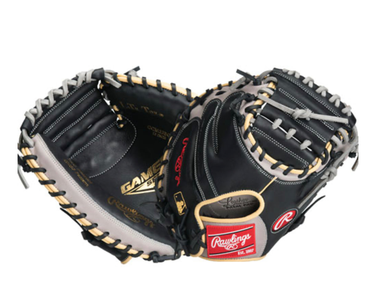 Rawlings Gamer Exclusive Edition CM33 33" Catcher's Mitt (GCM33BG ...